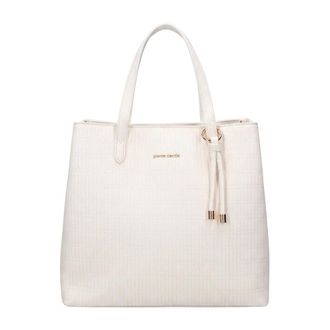 Pierre Cardin Oriana Chic Tote Bag - Femme - Sacs - Blanc - Taille: ONE Size