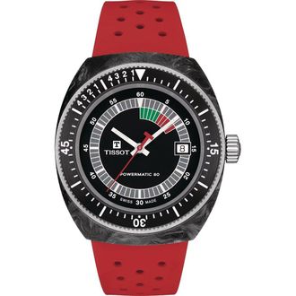 Tissot Sideral S Powermatic 80 Rot Unisex Armbanduhr T1454079705702