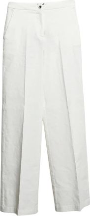 Pinko Pinko, Femme, Pantalons, Blanc, Taille: 40 FR Jacopone Palazzo Pantalons