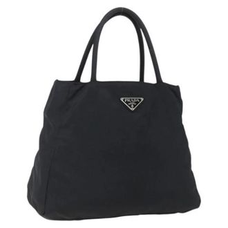 Prada Sac bandouli&egrave;re en nylon Pre-owned - Femme - Pre-owned - Noir - Taille: ONE Size