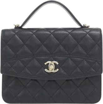 Chanel Pre-owned Vintage Backpack - Femme - Pre-owned - Noir - Taille: ONE Size