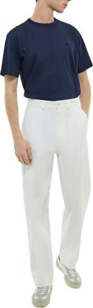 Fursac Chino droit en serge de coton - Taille 29 - Homme