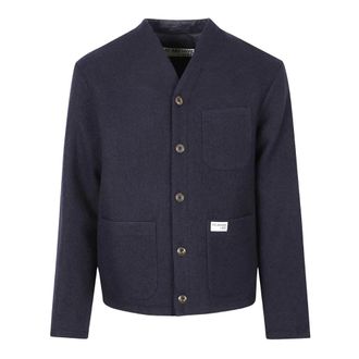 Fay Dual Gear Cardigan Jacke Archiv - - Knitwear - Herren - Blau - M