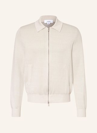 Lardini Lardini Strickjacke Aus Leinen grau
