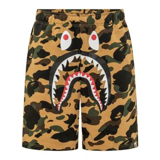 A Bathing Ape A Bathing Ape, Homme, Shorts, Multicolore, Taille: XL Shorts de surv&ecirc;tement coupe regular 1st Camo Shark