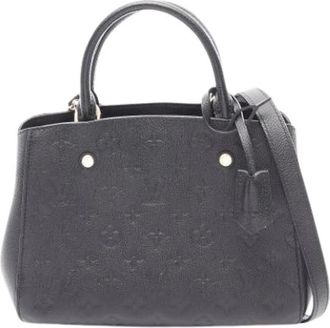 Louis Vuitton Sac &agrave; main Pre-owned Monogram Empreinte - Femme - Pre-owned - Noir - Taille: ONE Size