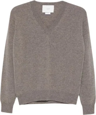 VANIS&Eacute; Femme, Pulls, Brun, Taille: 36 FR Pull Col V Annette