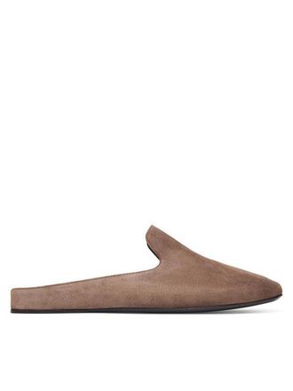 Max Mara Pantoletten Tessile 2624526051 Braun