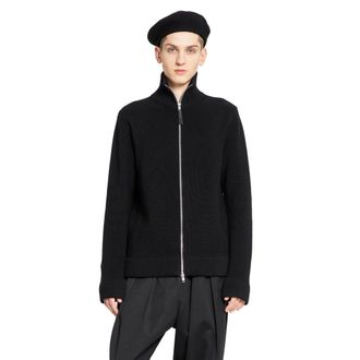 Maison Margiela Knit zip-up cardigan
