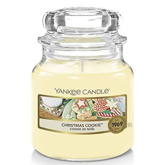 Yankee Candle Company Duftkerze im Glas (klein) | Christmas Cookie | Brenndauer bis zu 30 Stunden