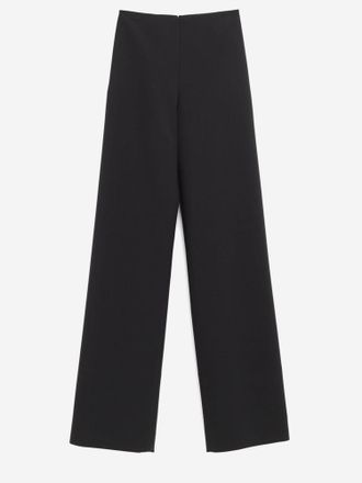 Gucci Womens Trousers Stretch Wool Black