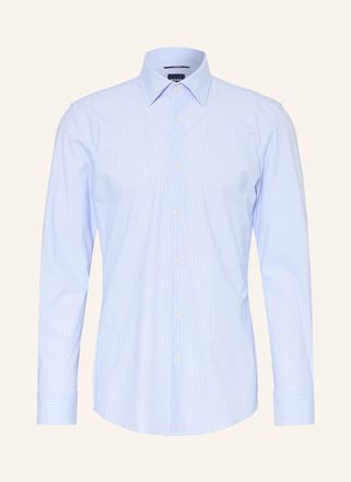 HUGO BOSS Hemd Hank Slim Fit blau