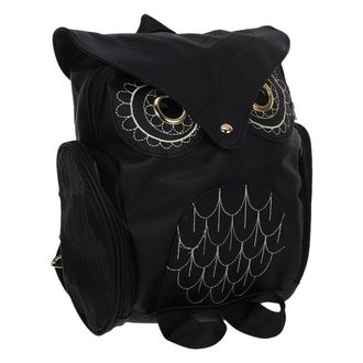 Luxshiny Pu Leder Rucksack Mit Eulenmotiv F&uuml;r Damen Und M&auml;dchen Verstellbare Schultergurte Wasserdicht Vielseitig F&uuml;r Schule Reisen Und Freizeit