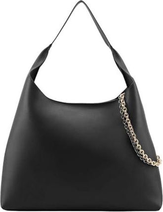 Seidenfelt Manufaktur sac &agrave; &eacute;paule Lainio Hobo Bag Black noir
