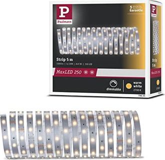 Paulmann MaxLED 250 Stripe 5m Warmwei&szlig; IP20 2700K