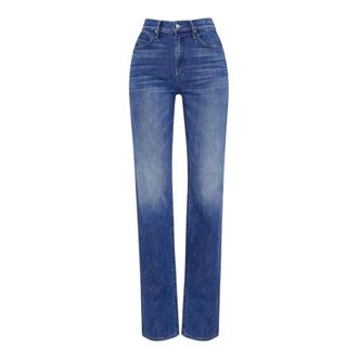 Mother The Kick It Gerades Jeans - - Jeans - Damen - Blau - W27
