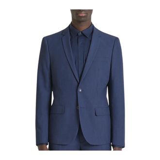 Antony Morato Slim Fit Blaue Jacke Bonnie Stil - - Jackets - Herren - Blau - L