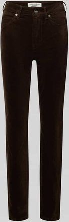 Marc O'Polo Slim Fit Hose mit Samtoptik