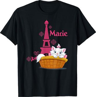 Disney Aristocats Marie Eiffeltum im Korb T-Shirt