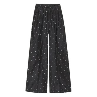 Forte_Forte Damen, Hosen, Schwarzk, SGr&ouml;&szlig;e