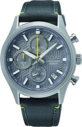 Seiko Quarz Chronograph mit Tachymeter Herrenuhr SSB423P1