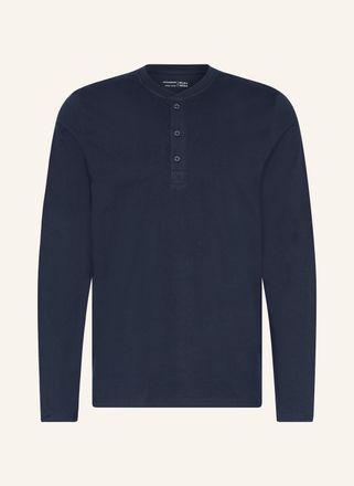 Schiesser Schlafshirt Mix+Relax blau