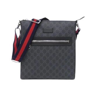 Gucci Sac bandouli&egrave;re GG Supreme pr&eacute;-poss&eacute;d&eacute; - Femme - Pre-owned - Noir - Taille: ONE Size
