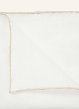 HUGO BOSS Einstecktuch Aus Leinen beige