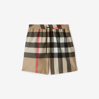 Burberry Short de bain Check, Size: XXXL