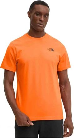 The North Face Homme, Tops, Orange, Taille: XL T-Chemises