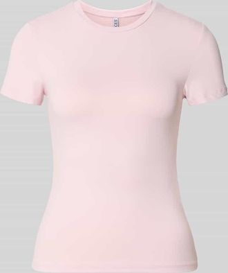 Pieces Slim Fit T-Shirt mit Rundhals Modell LULA