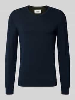 s.Oliver Red Label Pullover mit Logo-Stitching