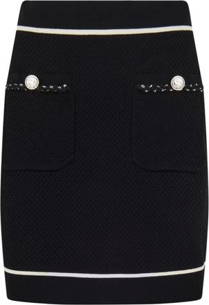 Pinko Pinko, Femme, Jupes, Noir, Taille: 36 FR Gonna Nera