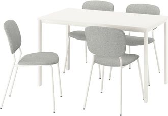 IKEA VIHALS / VIHALS Tisch und 4 Stühle