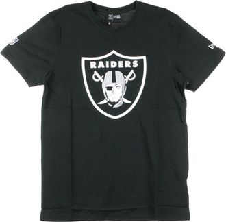 New Era NFL Team Logo Tee Schwarz - - Tops - Herren - Schwarzk - 2XS