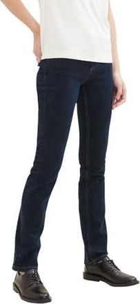 Tom Tailor Jean Droit Alexa pour Femme, 10115 - Clean Rinsed Blue Denim, 30W / 30L