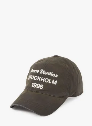 Acne Studios Casquette brod&eacute;e en coton