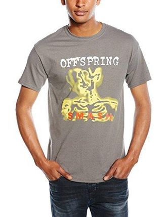 The Offspring Offspring - Smash 20 - T-shirt Homme, Gris - Gris, Medium