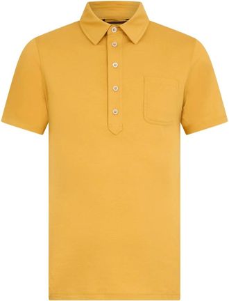 Moorer Homme, Tops, Jaune, Taille: XS Verbano Polo