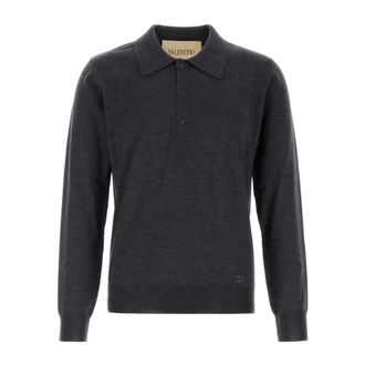 Valentino Garavani Herren, Strickwaren, Grau, XLGr&ouml;&szlig;e