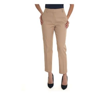 Max Mara New York Style Hose mit amerikanischer Tasche - - Trousers - Damen - Beige - 2XL