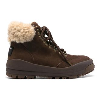 Polo Ralph Lauren High Top Schn&uuml;r-Sneaker - - Shoes - Damen - Braun - 37 EU