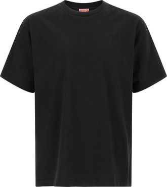 Kenzo Homme, Tops, Noir, Taille: XL Boke Flower 2.0 Oversized T-Shirt