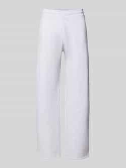 Review Wide Fit Sweatpants aus Baumwoll-Mix mit Label-Detail