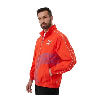 Puma Puma - Track Meet T7 Track Jacket - Homme - Sport - Orange - Taille: S