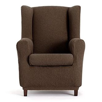 Eysa Llion Sofa überwurf ohrensessel Farbe 7, Brown 7