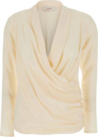 Jucca Femme, Blouses et Chemises, Beige, Taille: 38 FR Blouse