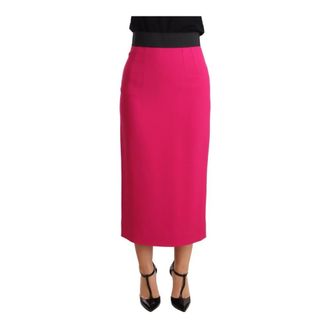 Dolce & Gabbana Midi Skirts - - Skirts - Damen - Rosa - XS