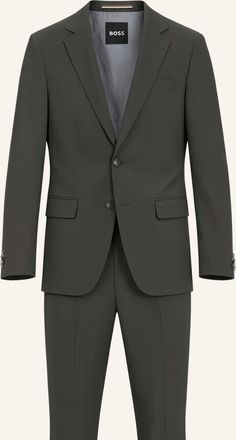 HUGO BOSS Business Anzug H-Huge-2pcs-253 Slim Fit gruen