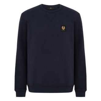 Belstaff Rundhals-Sweatshirt - - Sweatshirts & Hoodies - Herren - Blau - XL